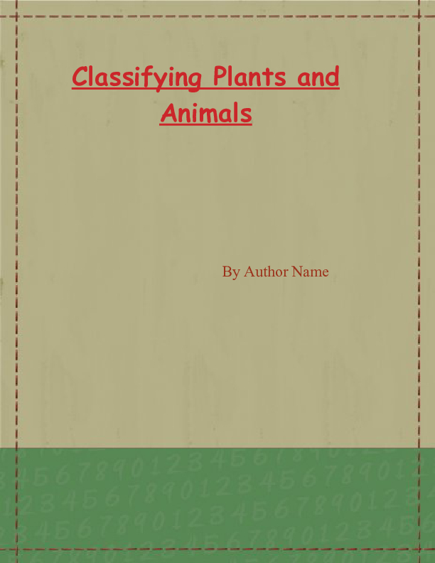 Classifying Plants and Animals - Plants | Book 451636