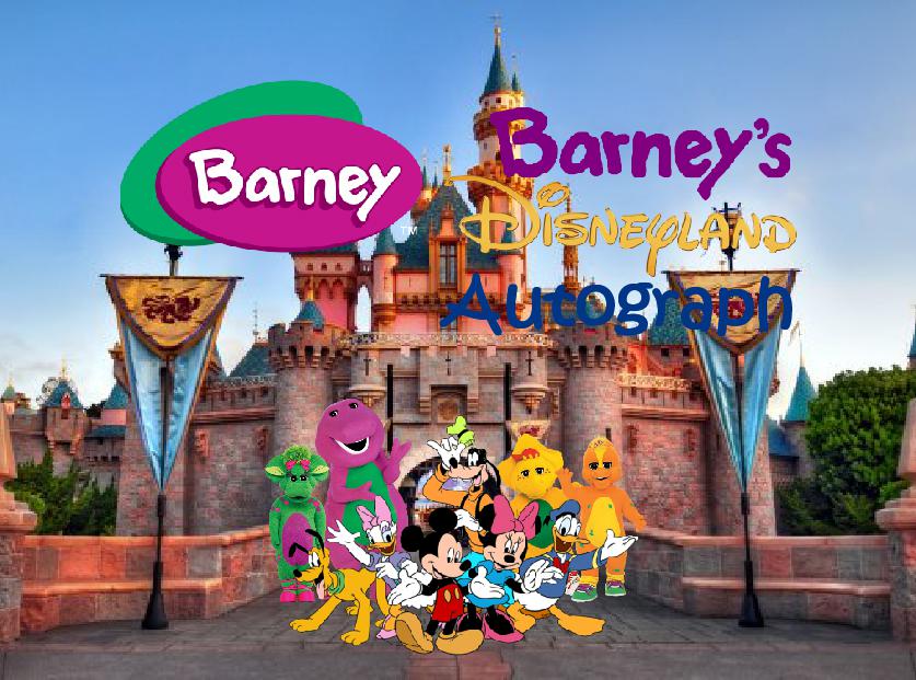 Barney's Disneyland Autograph | Book 658658 - Bookemon