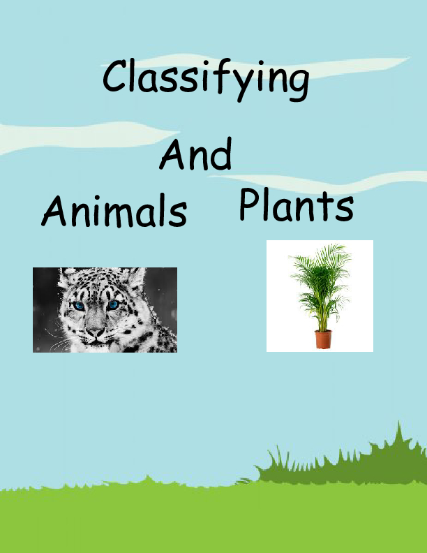 Classifying Plants And Animals | Book 451772