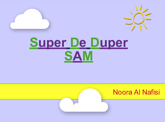 Super De Duper Sam (Super Sam) | Book 153183