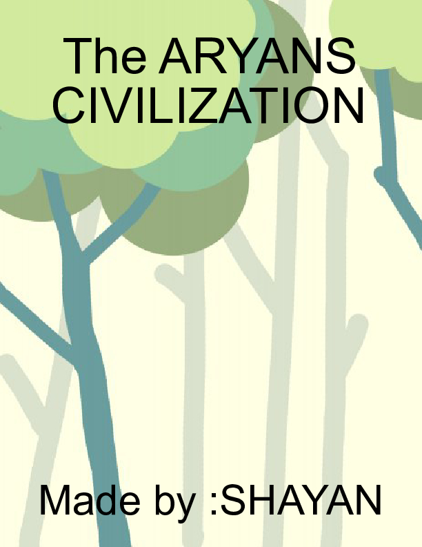 The Aryans civilization - civilization | Book 456908